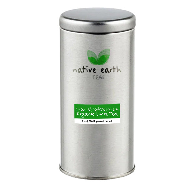 Native Earth Teas - Spiced Chocolate Pu-erh Loose Tea Blend, Organic ...